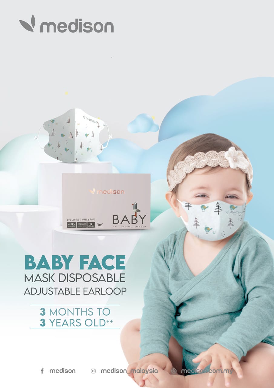 [Ships in 24H] Medison + Proxima Medical Disposable 3D+ 4Ply Mask ...