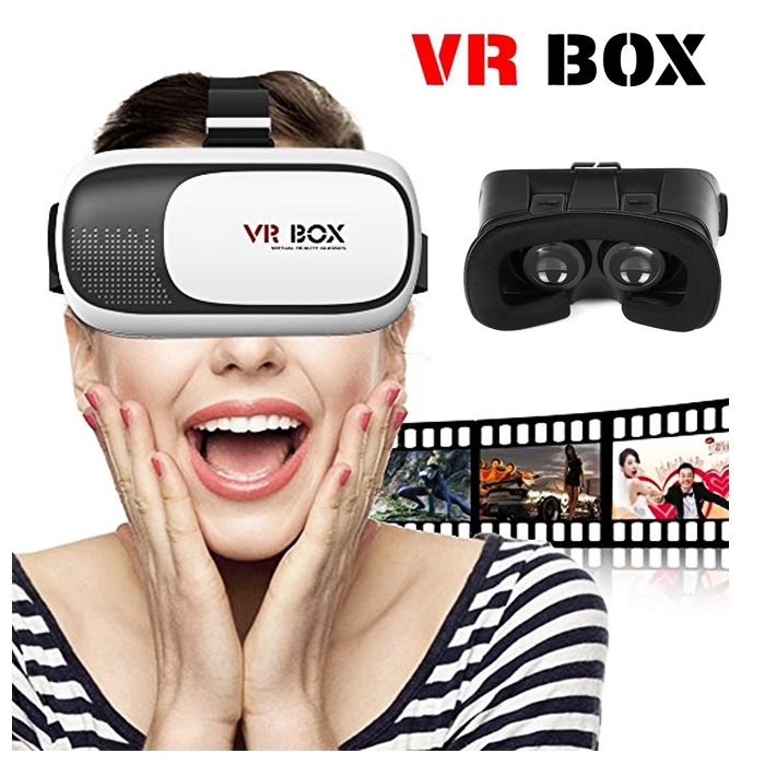 VR Box Virtual Reality 3D Glass for 3D Games And 3D Movies For Smartphone | Shopee Malaysia