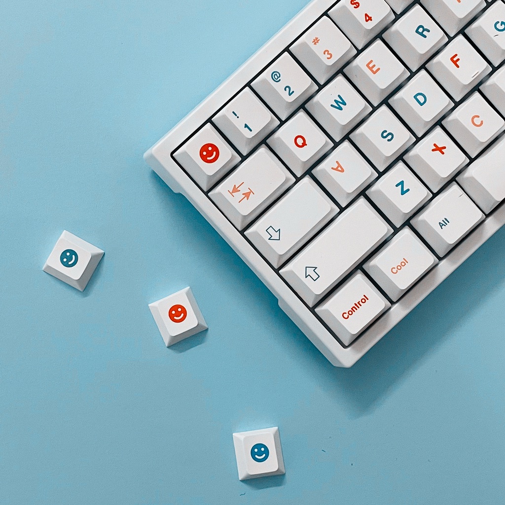 EPBT Cool kids Keycap for mechanical keyboard pbt keycap pbt dyesub ...