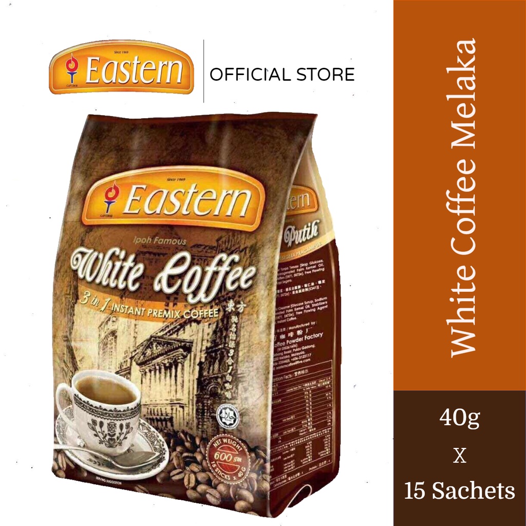 马六甲驰名 3和1 白咖啡 Must Buy In Melaka Coffee Eastern 3IN1 White Coffee ...