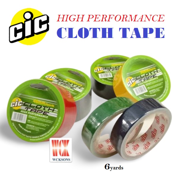 CIC CLOTH / BINDING TAPE ( 24MM, 36MM, 48MM X 6 YARDS ) | Shopee Malaysia