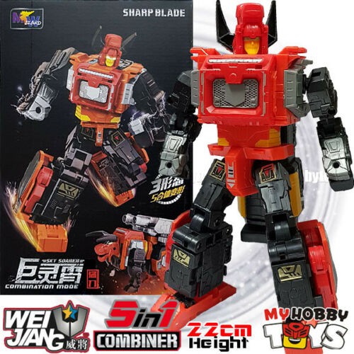 Wei Jiang Transformable Robot - W8652-D Sharp Blade ( KO POTP Predaking ...