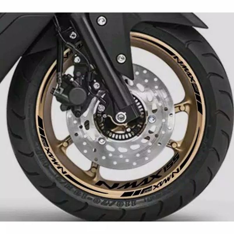 New YAMAHA NMAX Rim LIST Sticker. N-max Rim list sticker new sticker ...