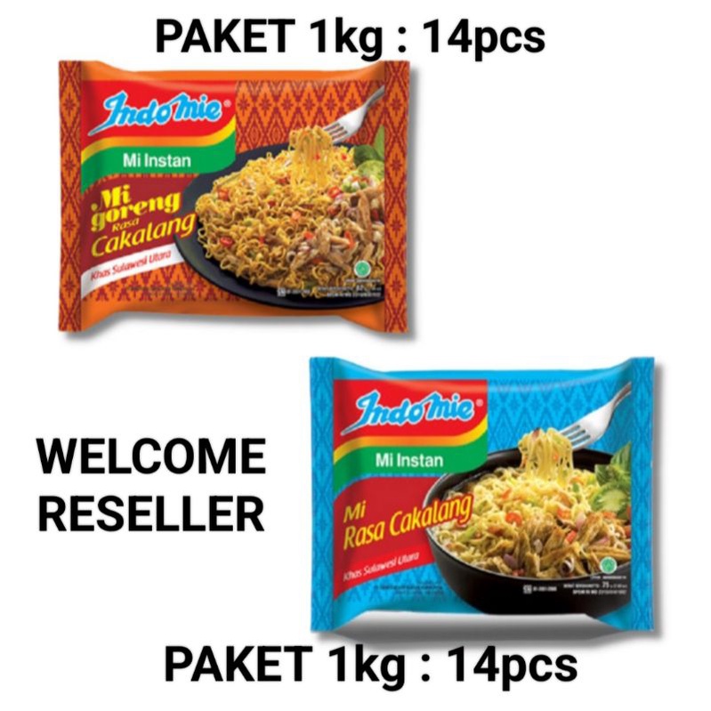 (PACKAGE) Indomie Cakalang Goreng, Indomie Cakalang Sauce, Indomie ...
