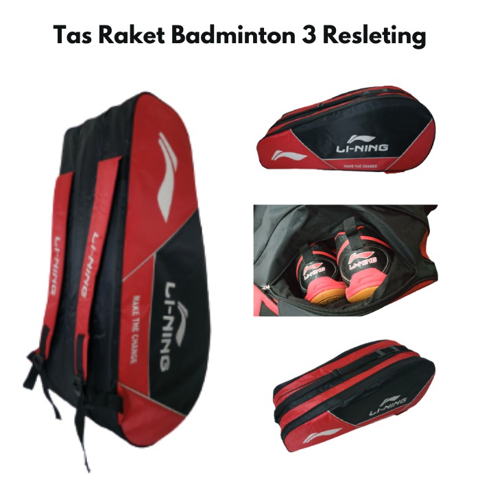 Badminton Racket Bag LINING Backpack 3R D3 | Shopee Malaysia