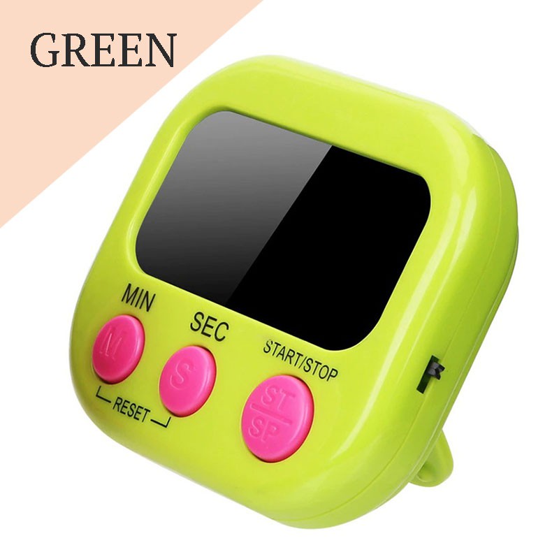 𝐌𝐀𝐆𝐍𝐄𝐓𝐈𝐂 Digital Kitchen Timer Big Digits Loud Alarm Display For