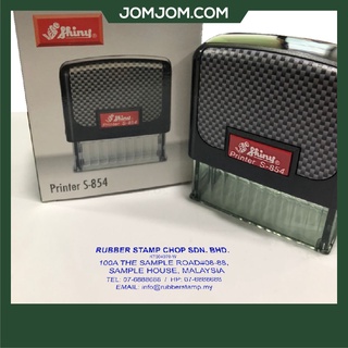 Rubber Stamp/Shiny/Self-Inking//Chop/Custom Made/Name Chop/ Company ...