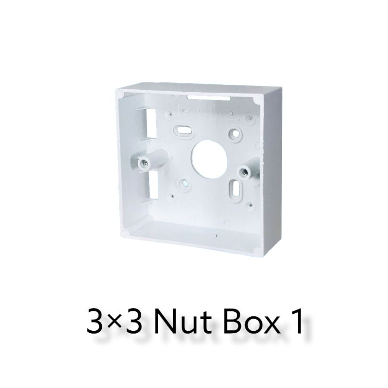 PVC Box Surface Type Nut Box /Electrical Box /Base 3x3 / 3x7 /3x10 ...