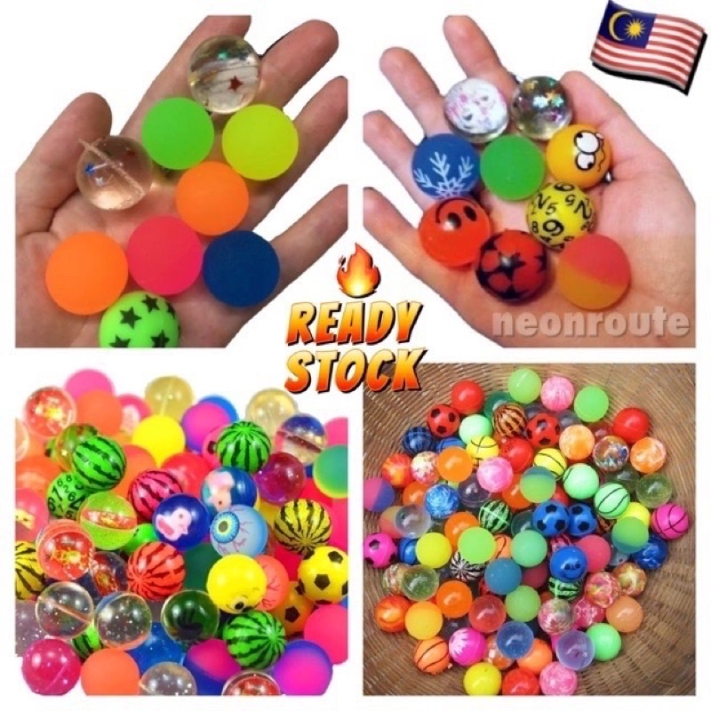 32mm Bouncing Toy Rubber Ball. Fun Bouncy Creative Rubber Balls for ...