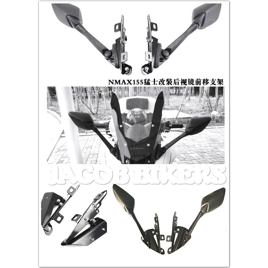 Yamaha Nmax V1 Nmax V2 2020 Windsheild Adjustable Bracket With Side