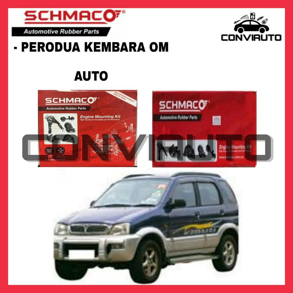 PERODUA KEMBARA OLD MODEL AUTO SCHMACO ENGINE MOUNTING KIT SET (3Pcs in ...