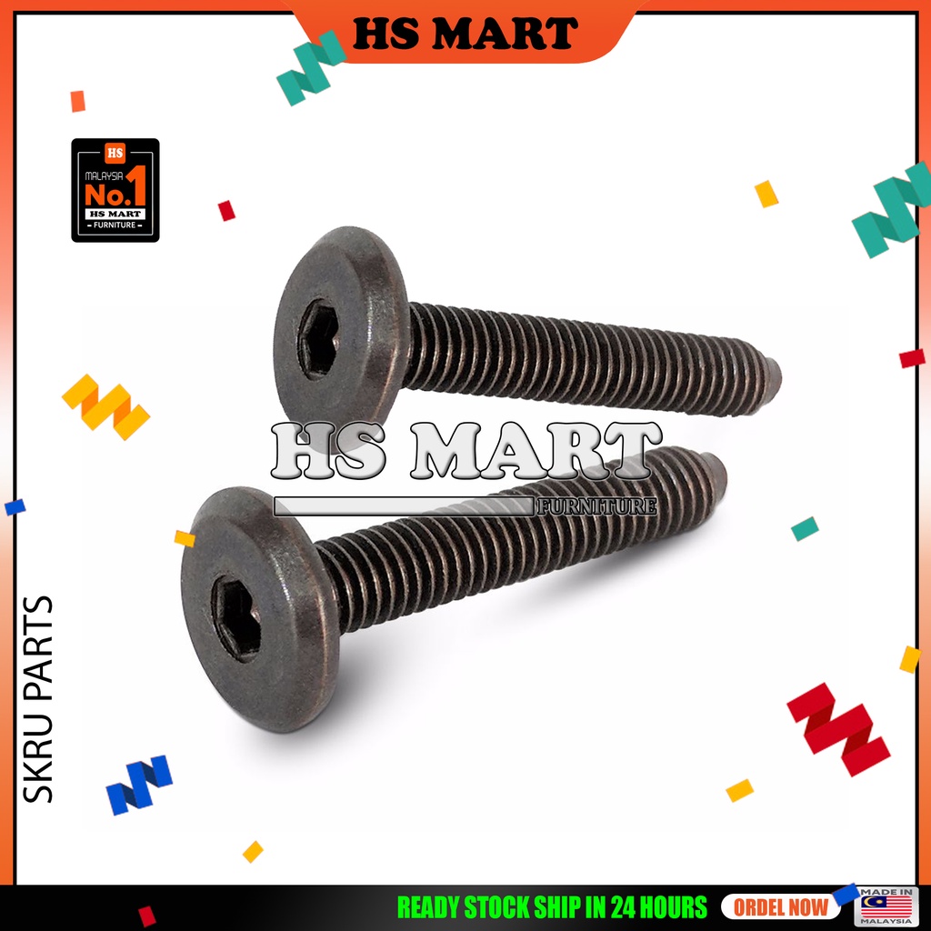 HS SKRU PART - Screw Replacement / Metal Bed / Katil Besi / Katil ...