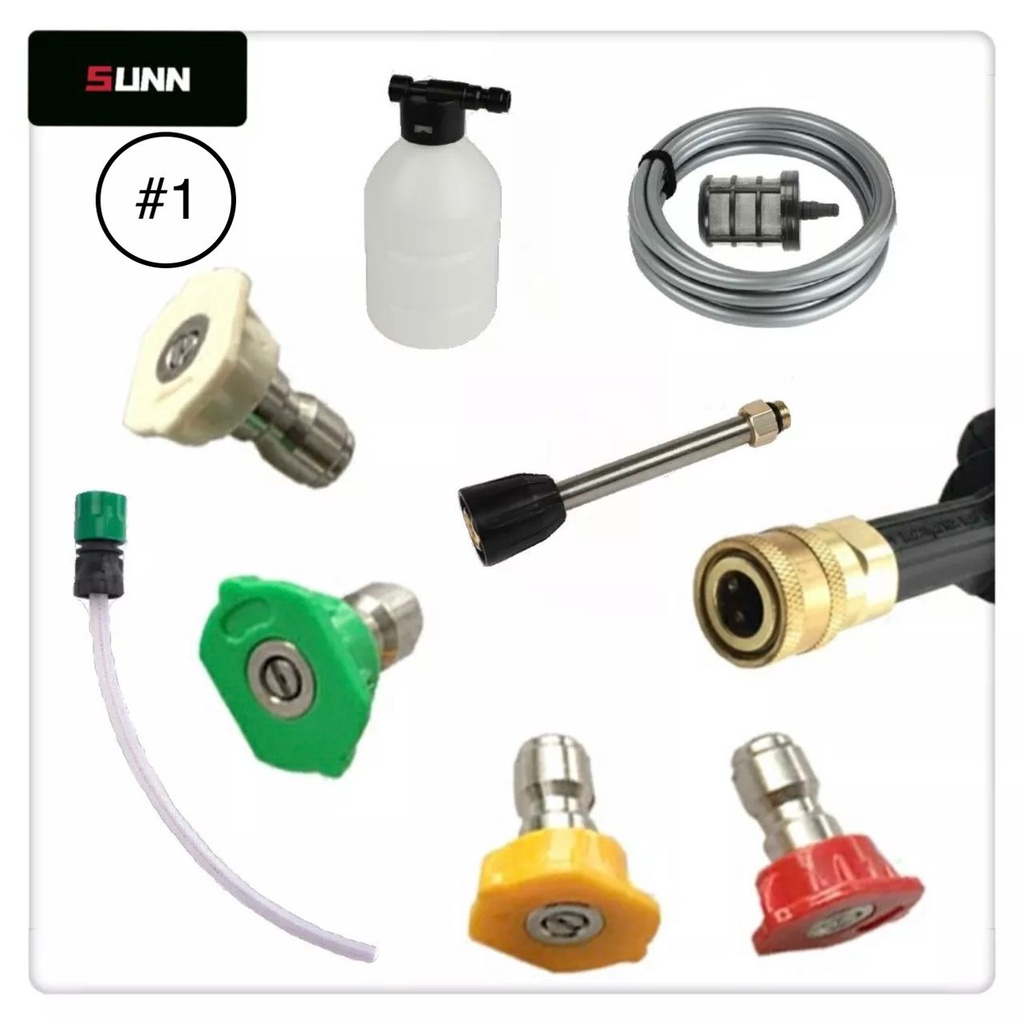 SUNN #1 8mm Hose Connecter Cordless Water Gun Attachment Quick Joint ...