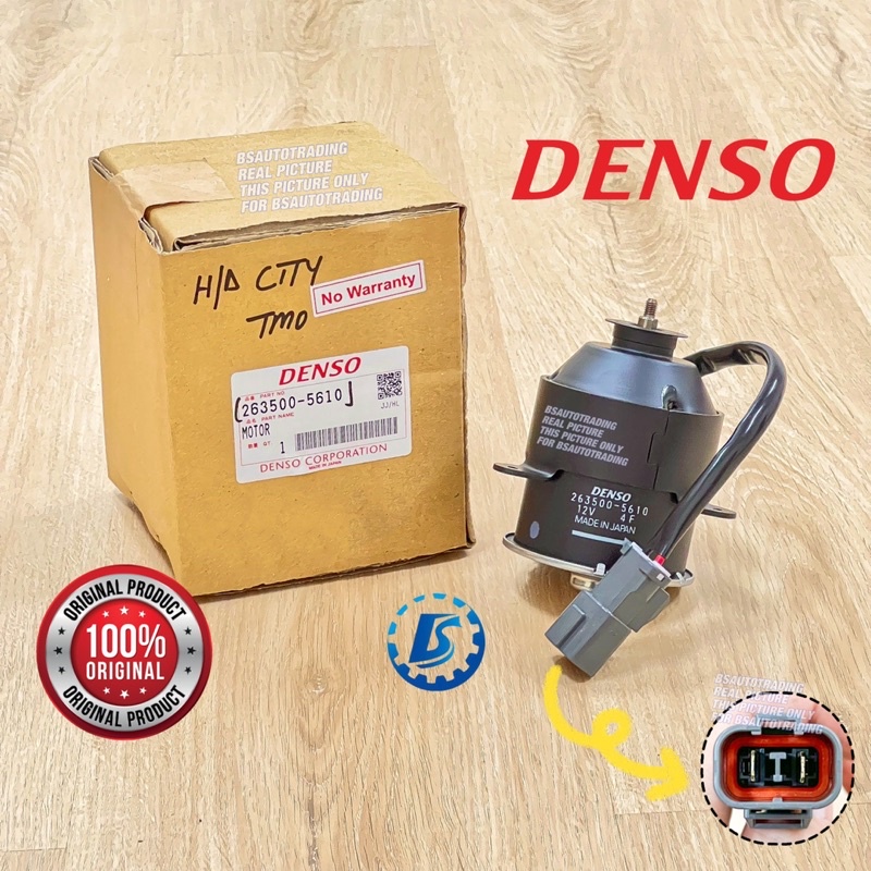 100% ORIGINAL DENSO HONDA CITY TMO RADIATOR FAN MOTOR 263500-5610 | Shopee Malaysia
