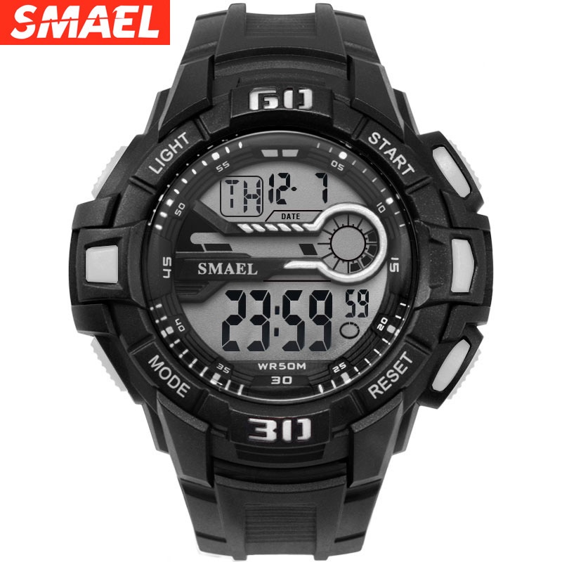 New smael SMER sports electronic watch digital trend waterproof alarm ...