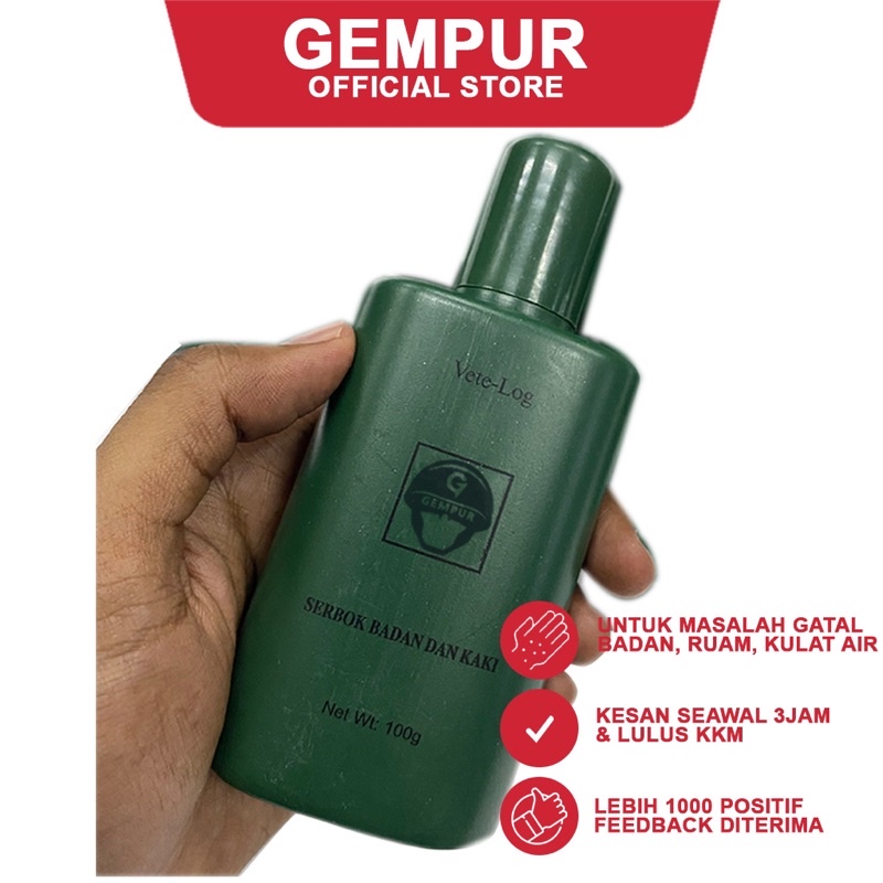 [3DAYS PROMO] Bedak Camping Foot Powder Serbok Gatal Badan Ruam Kulat ...