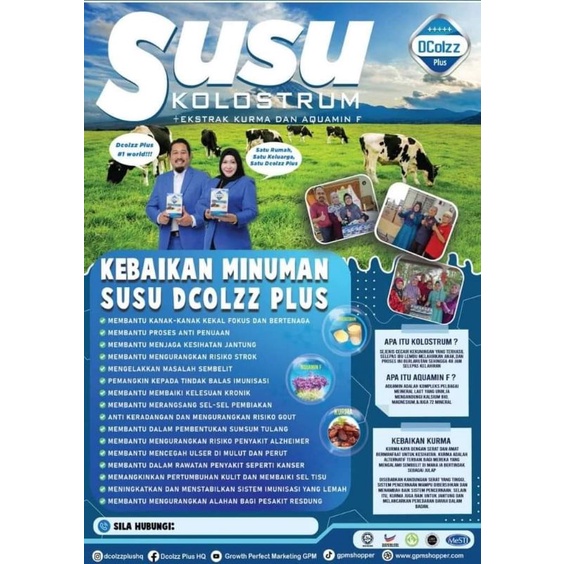 PROMO SUSU DCOLZZ PLUS UNTUK KESIHATAN | Shopee Malaysia