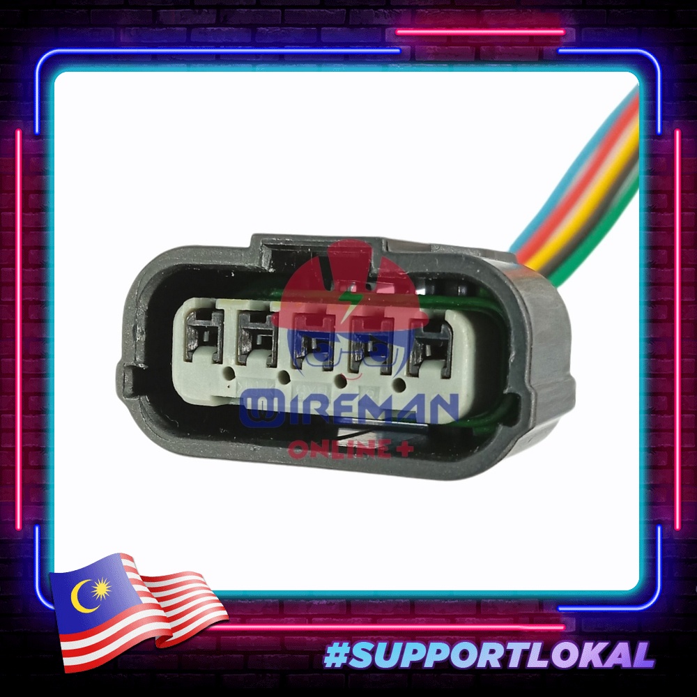 5 Pin Honda RS150 TPS Sensor Socket Connector Made in Malaysia | Shopee ...
