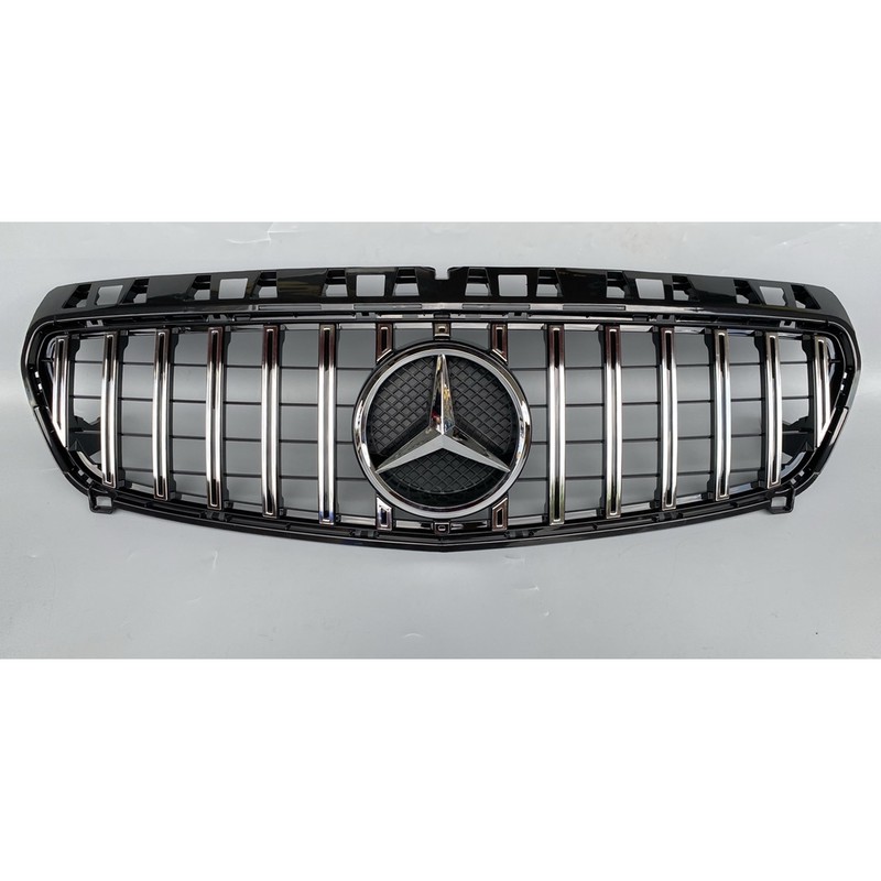 Mercedes Benz W176 A45 2013 - 2015 GT Front Grill Chrome Front Grille ...