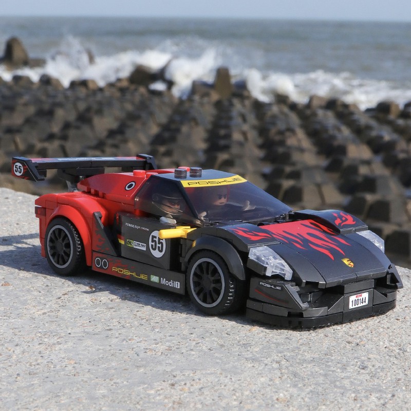Super Racing Car Porsche918 Building Blocks Technology Series Speed ...