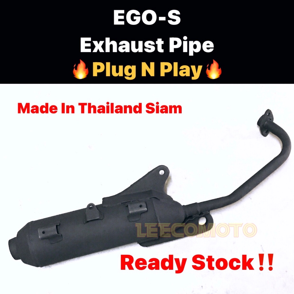 Yamaha Ego V1 Old Model V1 Lama Ego-s Egos Ego s Exhaust Muffler Pipe ...