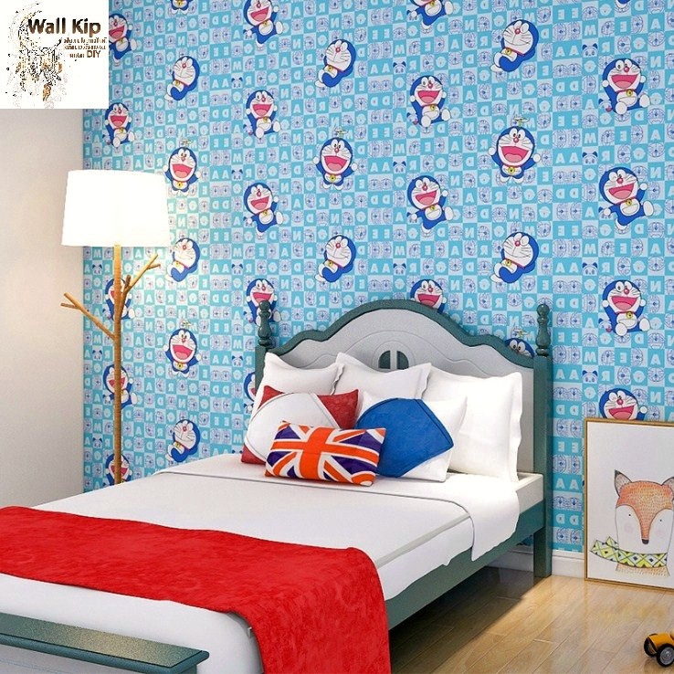 (Express Delivery Discount Code) Doraemon Wallpaper Wall Self-Adhesive ...