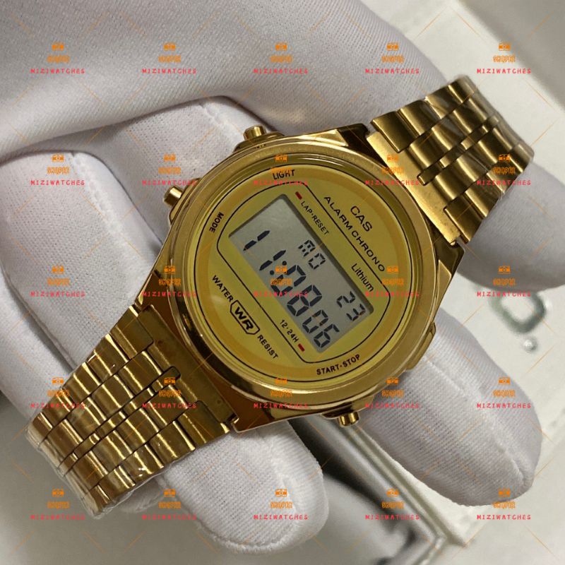 CAS Viral Vintage A171 Jam Tangan Perempuan Wanita Digital Watch Women ...