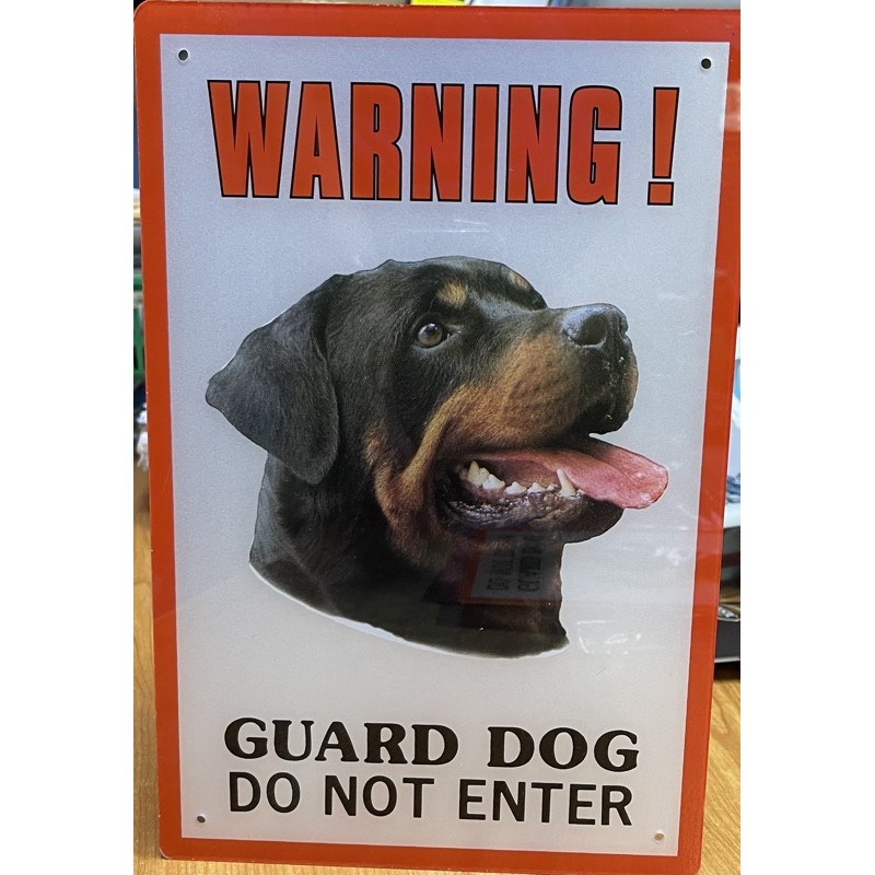 BEWARE OF DOG SIGN BOARD | Shopee Malaysia