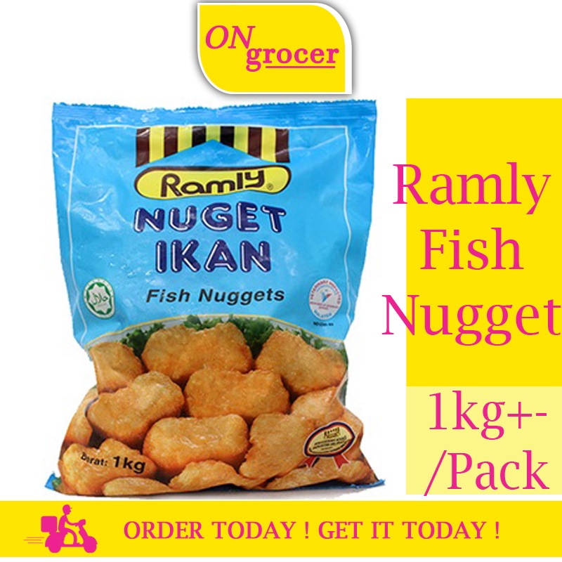 A0953 - Ramly Fish Nugget - 1kg+-/Pack | Shopee Malaysia