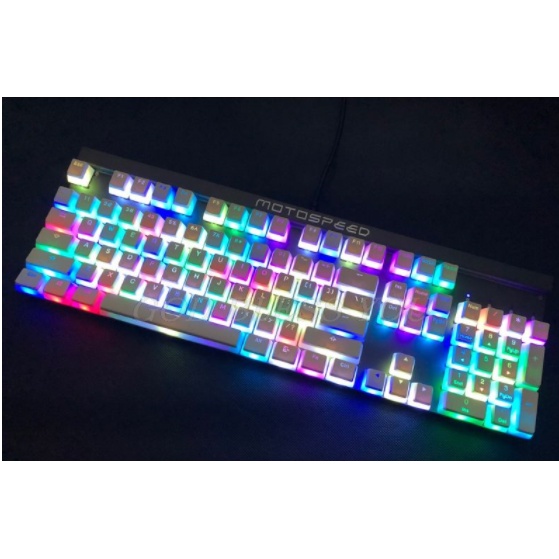Pudding Keycaps PBT Double Shot Injection Keycap Mechanical Keyboard ...