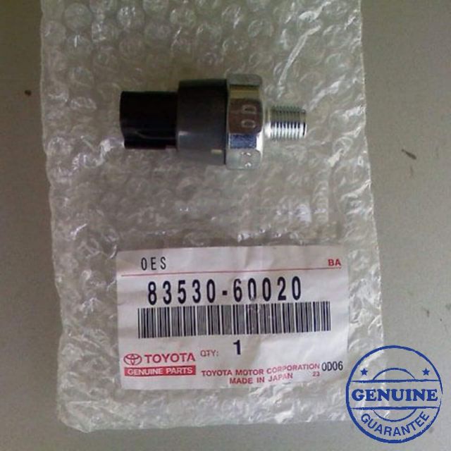 TOYOTA GENUINE VIOS/ALTIS/CAMRY OIL PRESSURE SWITCH (GREY)(83530-60020 ...