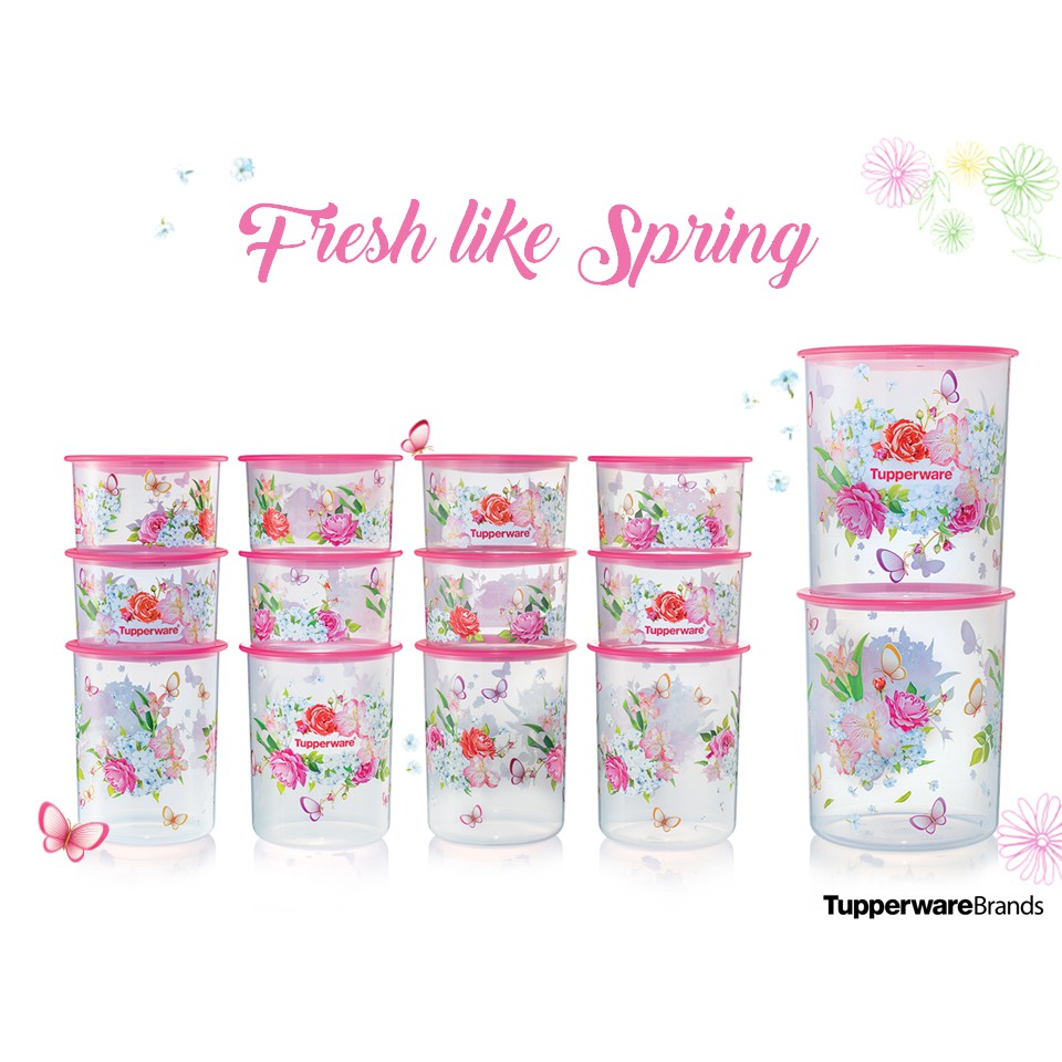 Tupperware One Touch Full Set | Shopee Malaysia