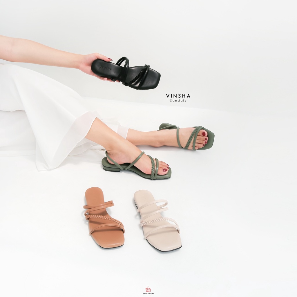 Damelia Vinsha Women's Sandals | Shopee Malaysia