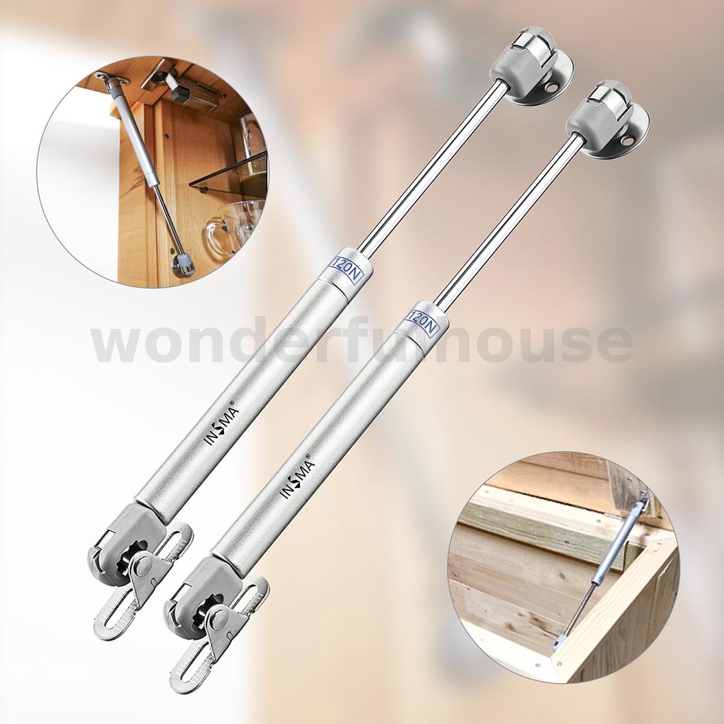 80/100/120N Gas Strut 2X Gas Spring Gas Hinge Safety Hinges | Shopee ...