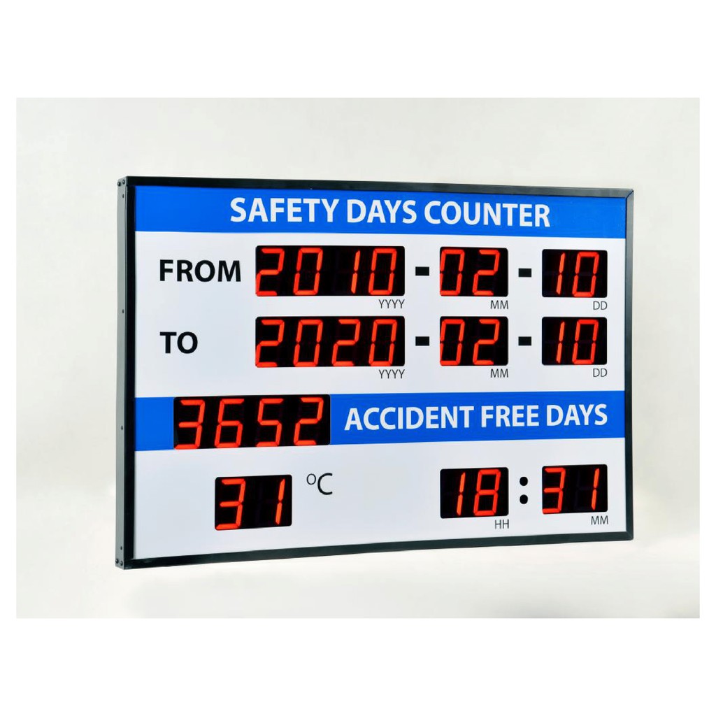 Safety Days Counter Panel | Shopee Malaysia