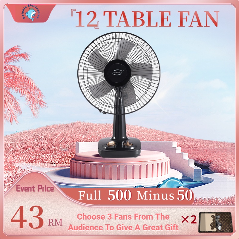 kipas ground fan Table fan kipas meja one year warranty local shipping ...