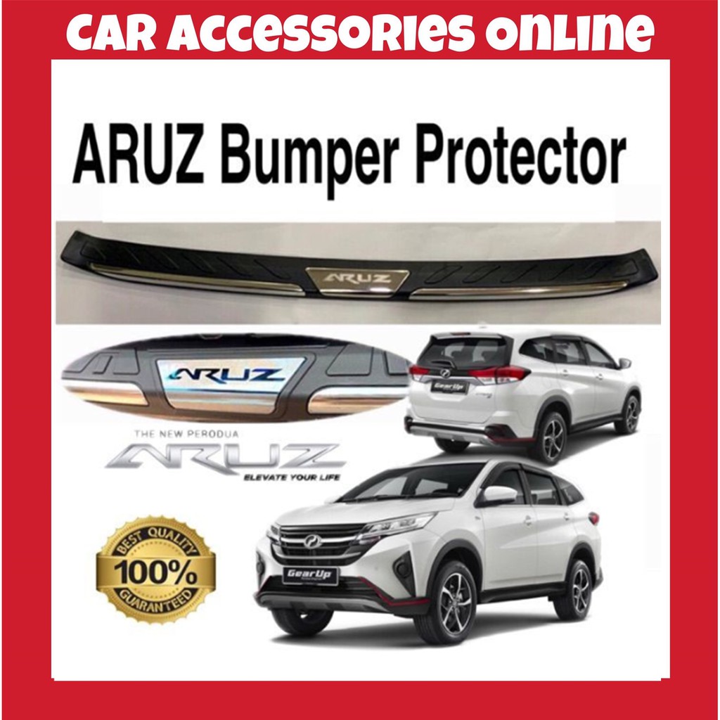 Perodua Aruz Rear Bumper Guard | Shopee Malaysia