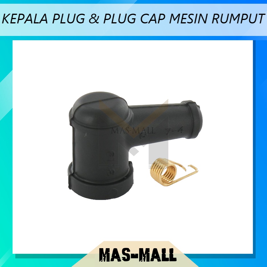 Kepala Plug Plug Cap & Spring Mesin Rumput Brush Cutter BG328 | Shopee ...