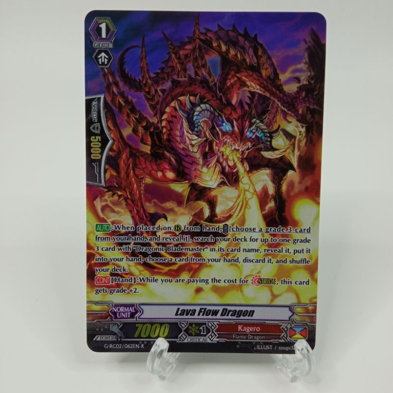 VGE G-RC02/062EN Lava Flow Dragon (R) | Shopee Malaysia