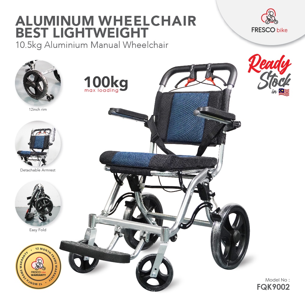 Wheelchair Lightweight Travel Aluminum Premium Best manual wheelchair ...
