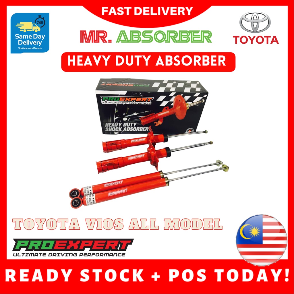 (DAILY SHIP) Toyota Vios NCP42, NCP93, NCP 150 Absorber heavy duty ...