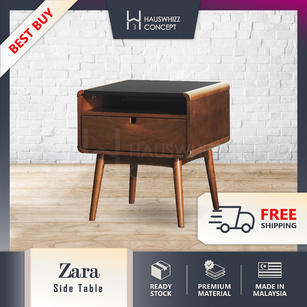 🔥【READY STOCK】🔥 ZARA SIDE TABLE / END TABLE / BEDROOM FURNITURE / MEJA ...