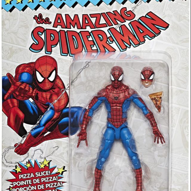 MARVEL LEGENDS SPIDER MAN RETRO CARD.. | Shopee Malaysia