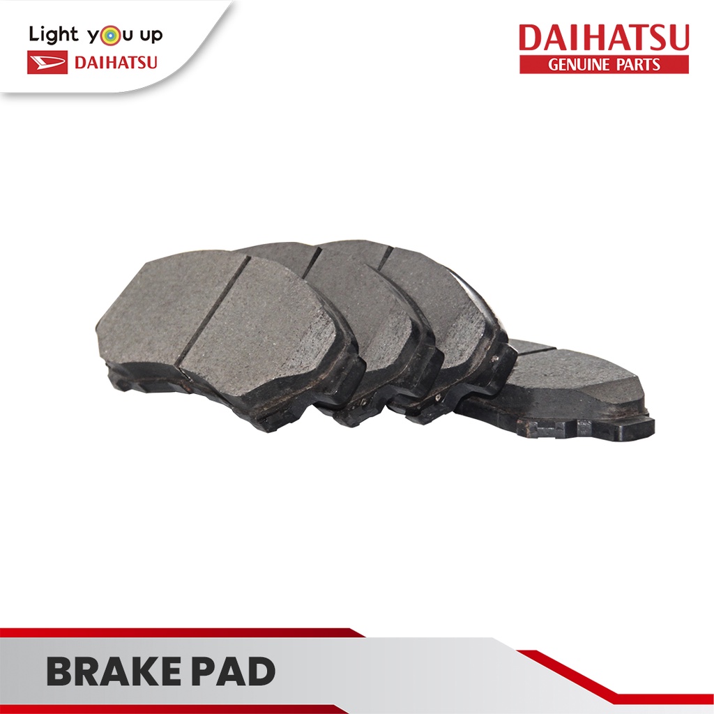 DAIHATSU GENUINE DISC PAD (1 SET) | Shopee Malaysia