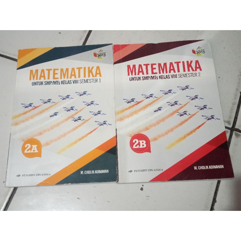 Mathematics FOR SMP/MTs CLASS VIII A AND B SEMESTER 1 AND 2 | Shopee ...