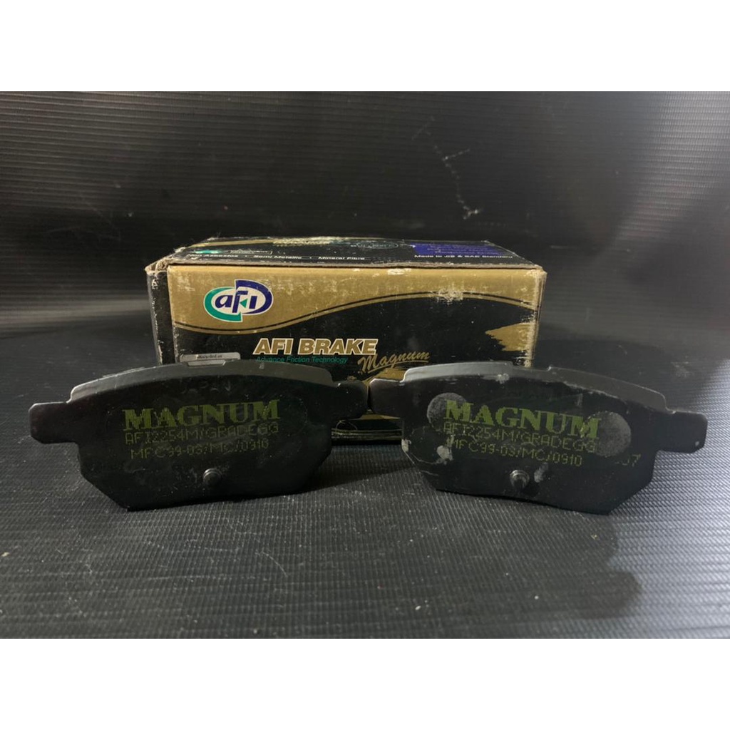 [GENUINE] AFI BRAKE PAD (MAGNUM) TOYOTA YARIS 1.5 2008, VIOS 1.5 NCP93 ...