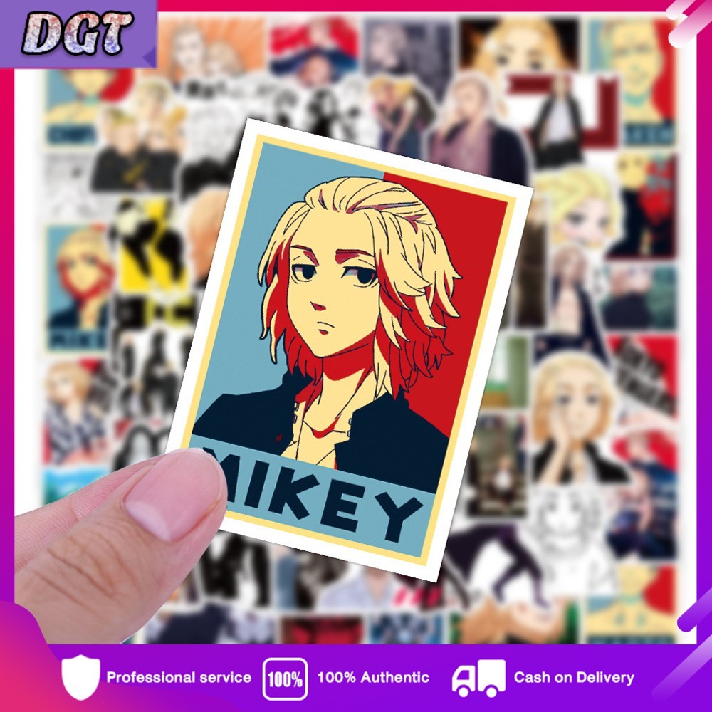 DGT Stock 10/50 Pcs Tokyo Revengers Stickers Notebook Decorate Anime ...