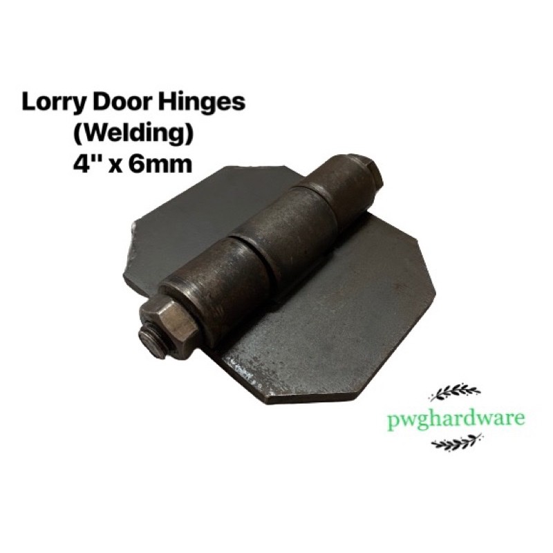 Lorry Door Hingers Welding / 4" Engsel Pintu Lori Trak / Hinger Pintu ...