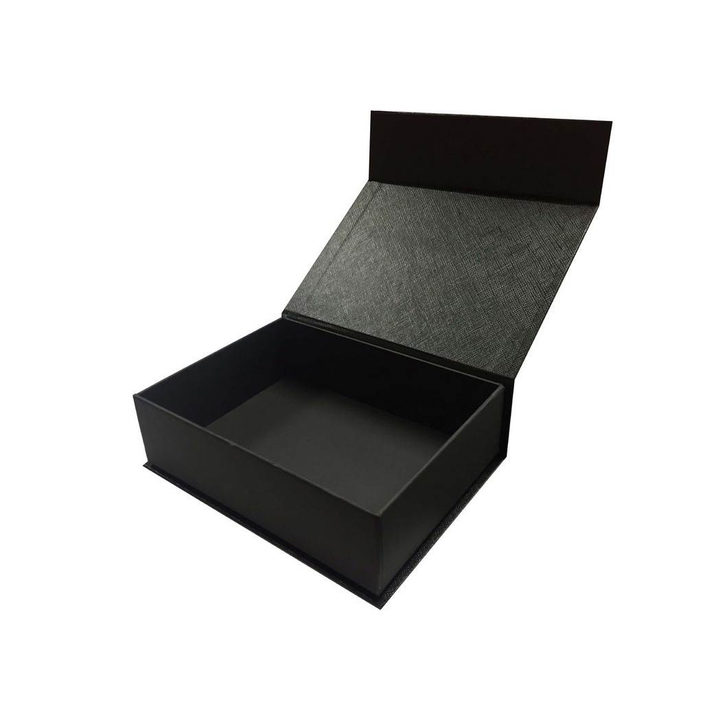 Magnetic Hard Cover Flip open Black Gift Box Ready Stock | Shopee Malaysia