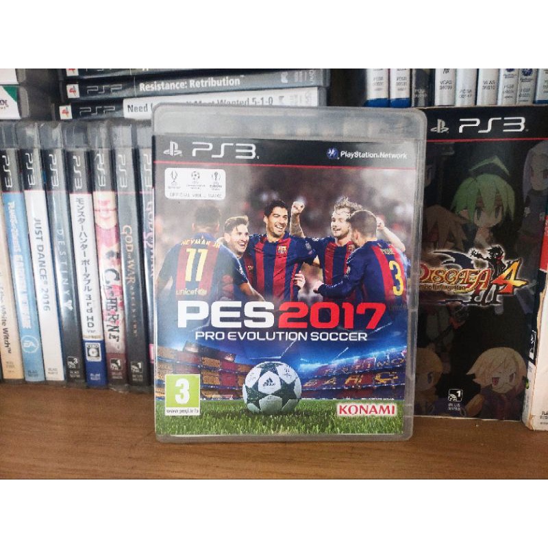 PES 2017 PS3 Pro Evolution Soccer 17 | Shopee Malaysia